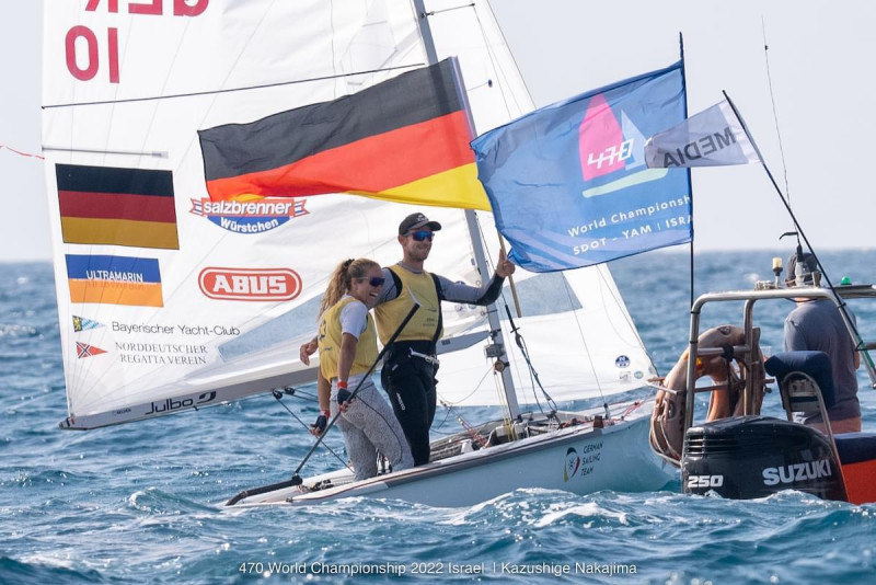 Weltmeister im 470er – Philipp Autenrieth und Luise Wanser ersegeln den ...